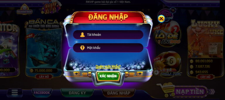 RiKVIP - Game Bài Đổi Thưởng Huyền Thoại Top 1- RiKVIP CLUB
